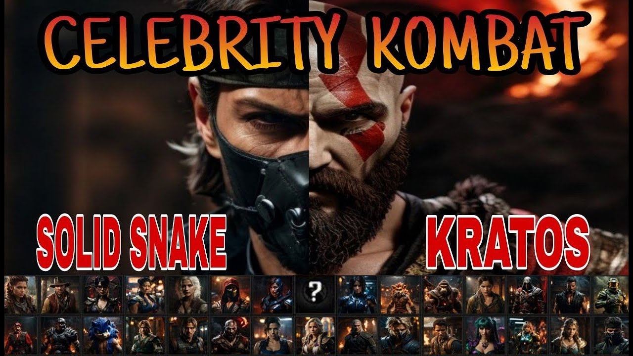 Celebrity Mortal Kombat | Famous characters of the game as Mortal ...