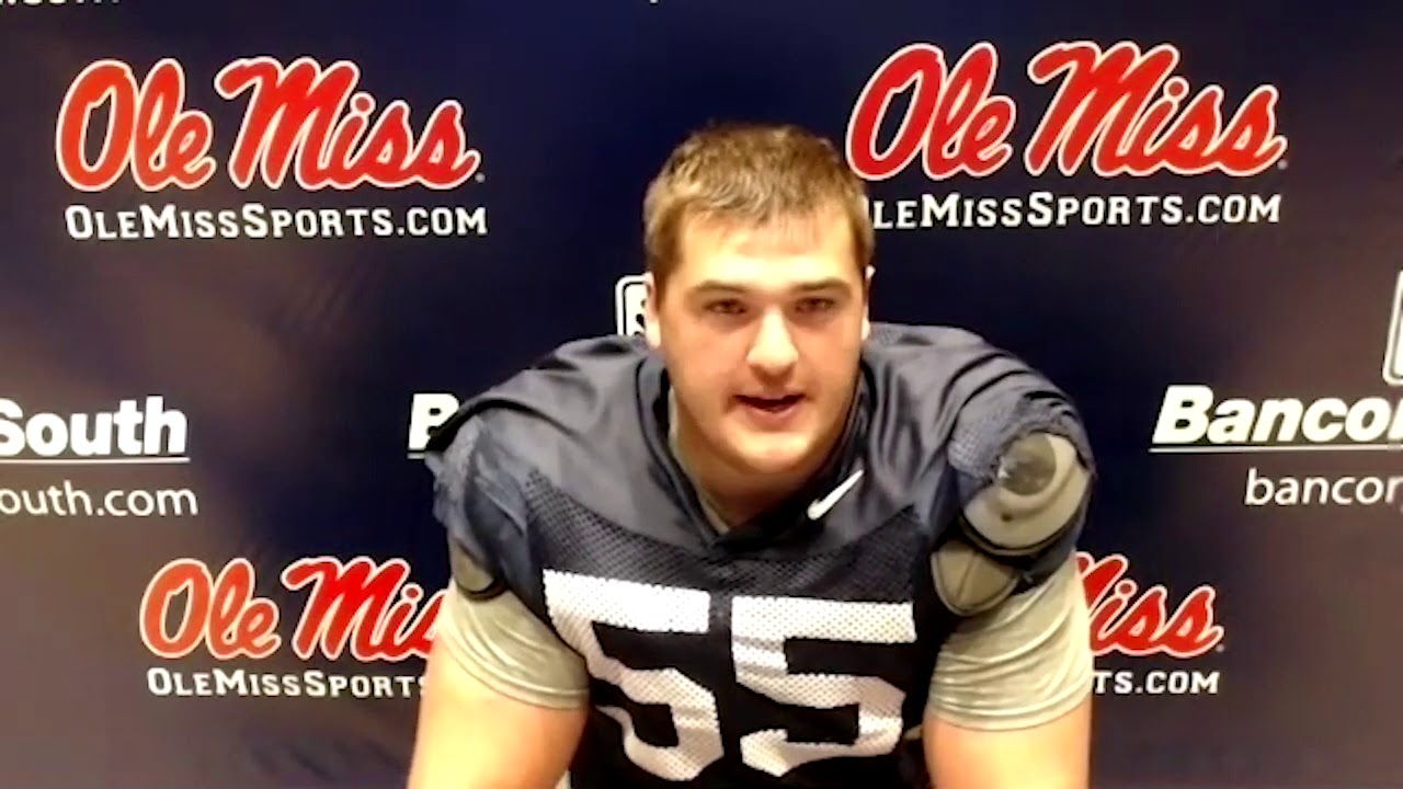 Ole Miss center Ben Brown: November 24, 2020 - YouTube
