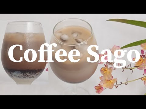 Coffee Sago Drink | How to make coffee with sago | Welish Cooking - YouTube