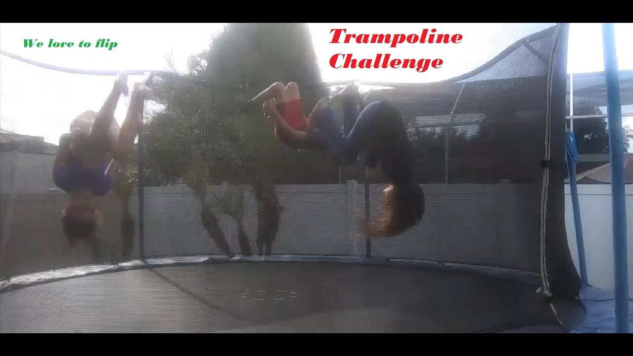 Trampoline Challenge - YouTube