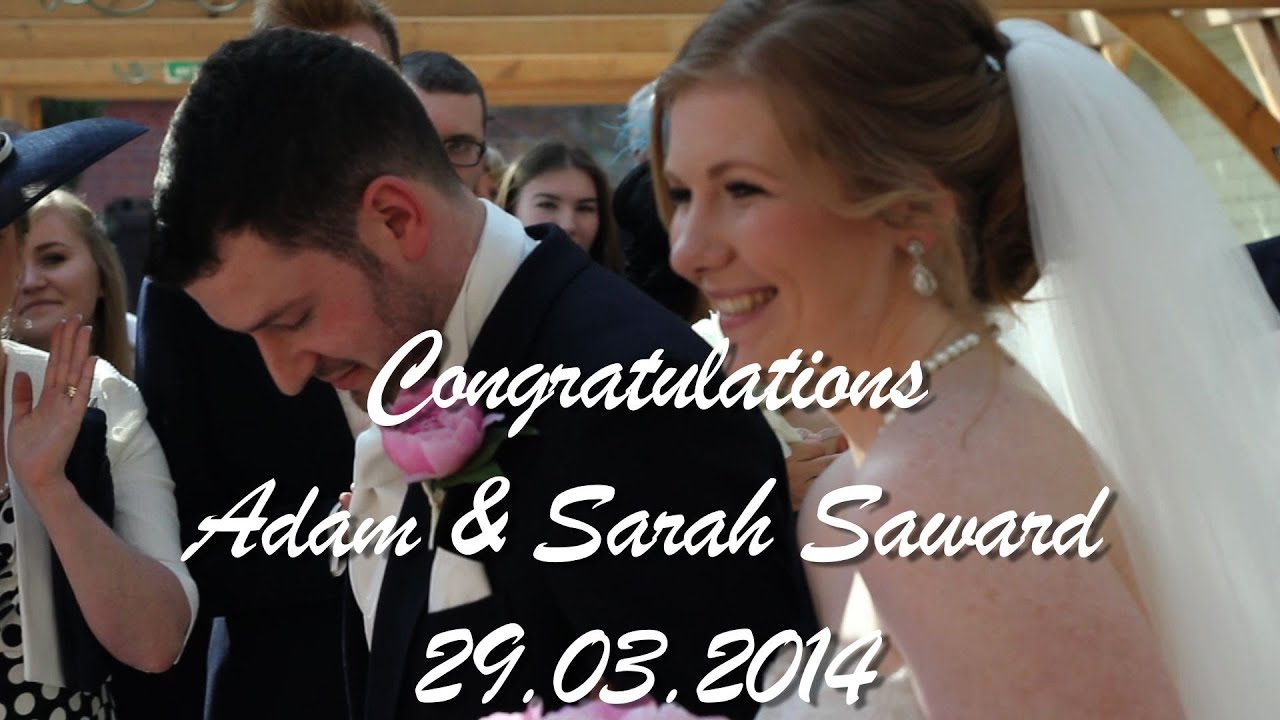 Adam & Sarah Saward wedding 29.03.2014 - YouTube