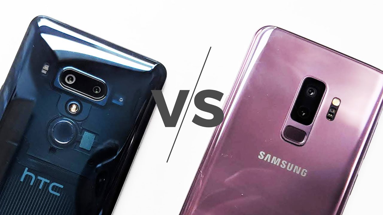 HTC U12+ versus Samsung Galaxy S9+ camera shootout - YouTube