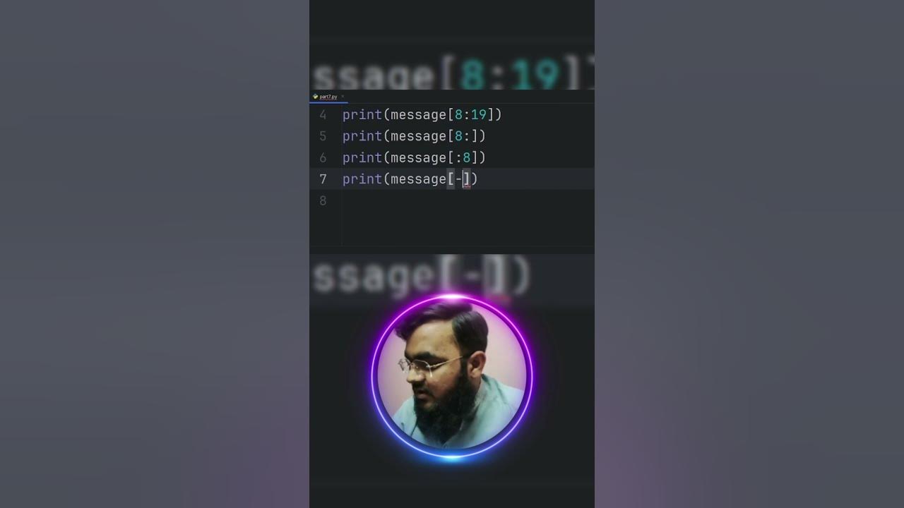 Negative Indexing Shorts Python Programming Coding Pythontutorial Negativeeindexingpython