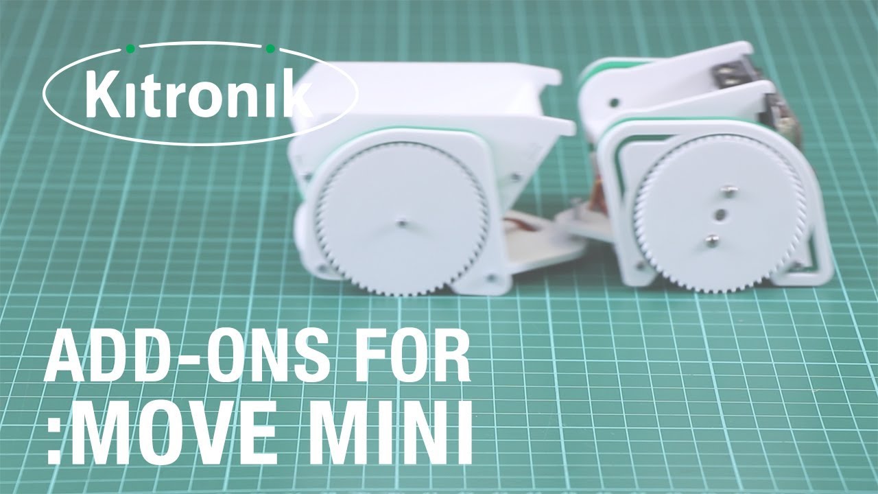 :MOVE mini for the BBC micro:bit add-ons by Kitronik - YouTube