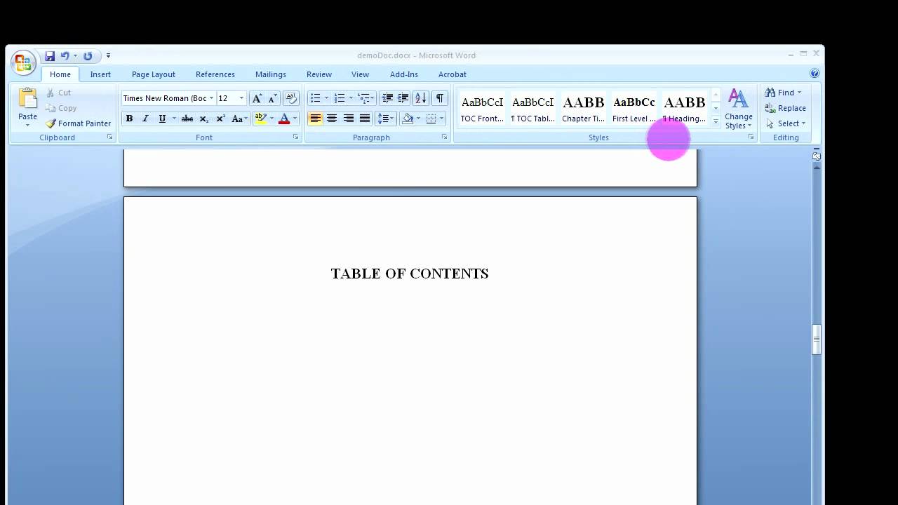 Using the FSU ETD Template: The Front Matter - YouTube