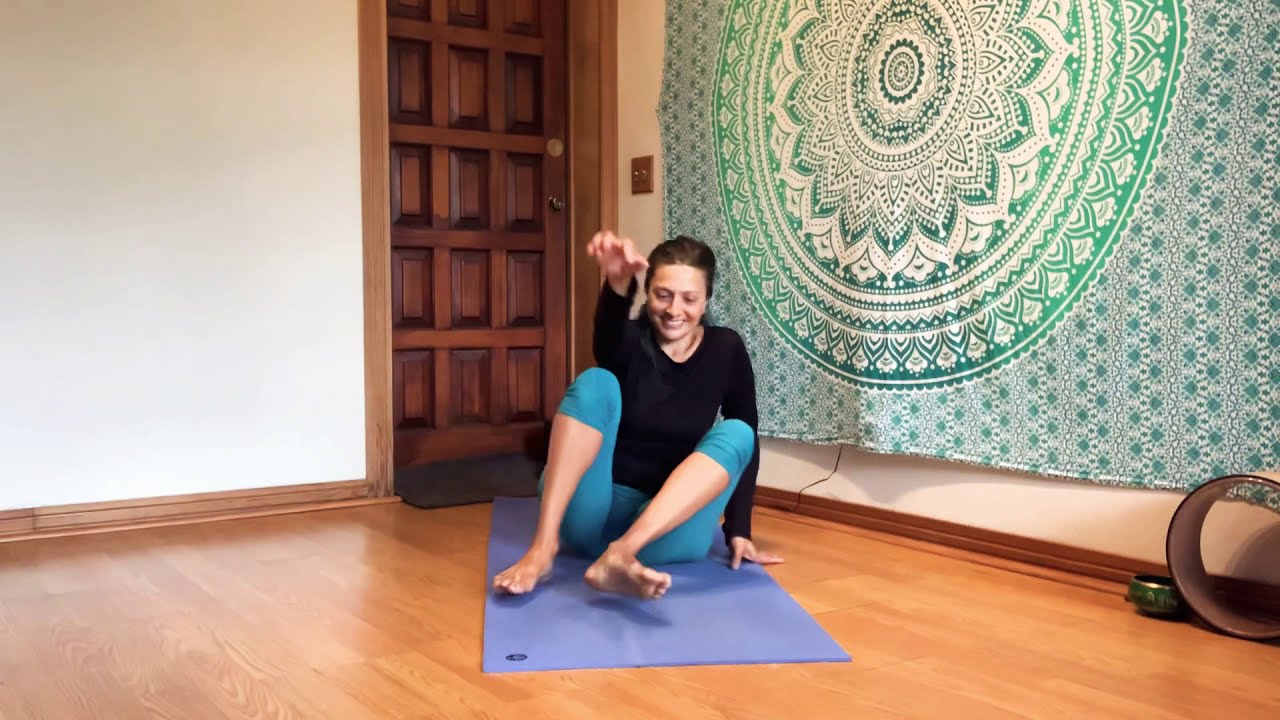 How to Upavishta Konasana, Christina Martini Yoga - YouTube