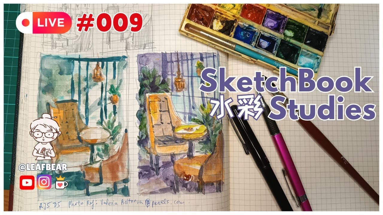 Sketchbook Study - Thumbnail Sketches and Color Studies with # ...