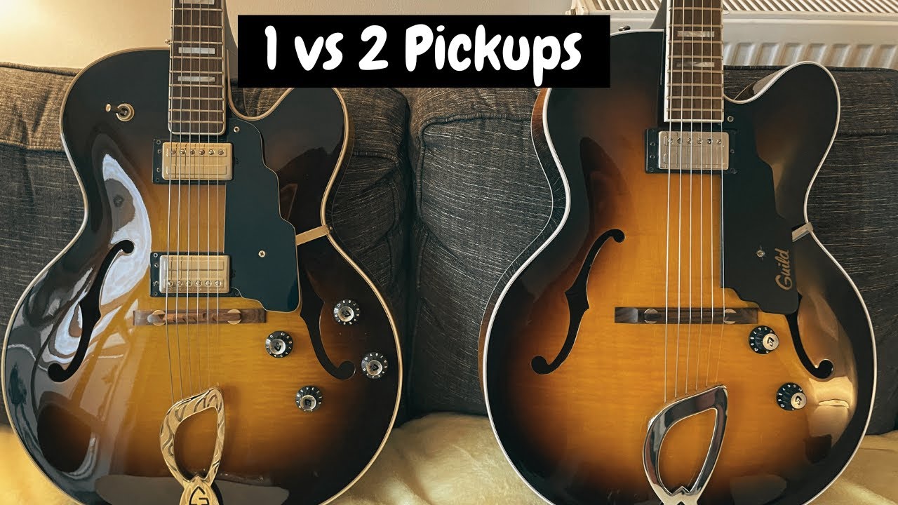 Single vs Double Pickup Jazz Guitar Test - Which Do You Like? - YouTube