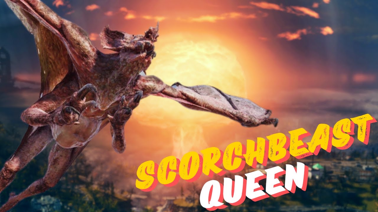 Confronting Our First Scorch Beast Queen in Fallout 76! #fallout76 ...