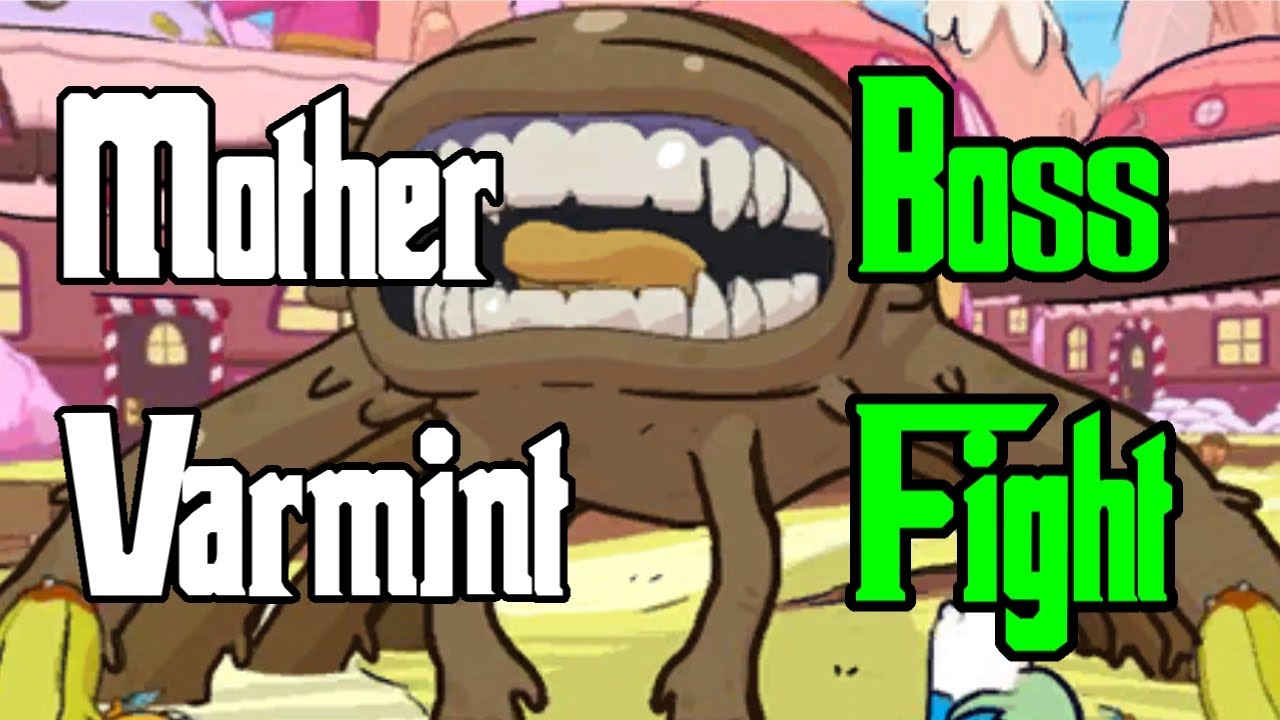 Surviving the Tough Adventure Time Mother Varmint Boss Fight - YouTube