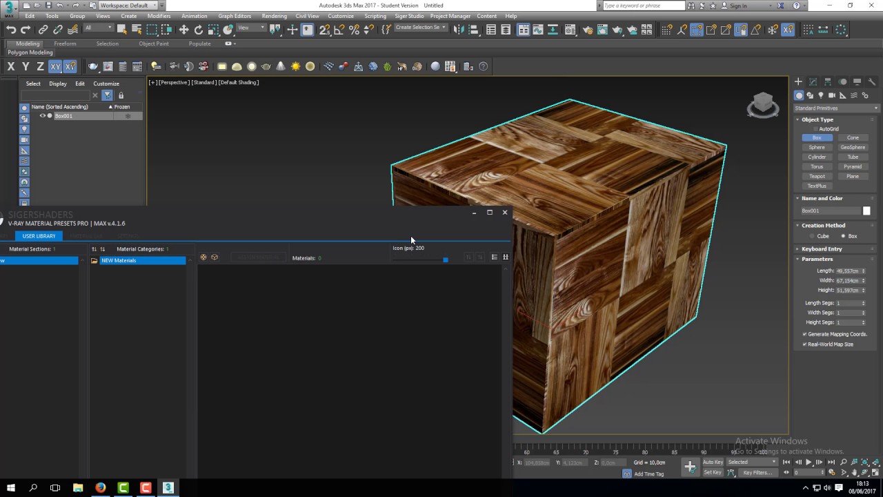 How to add material to Siger Studio material preset - YouTube