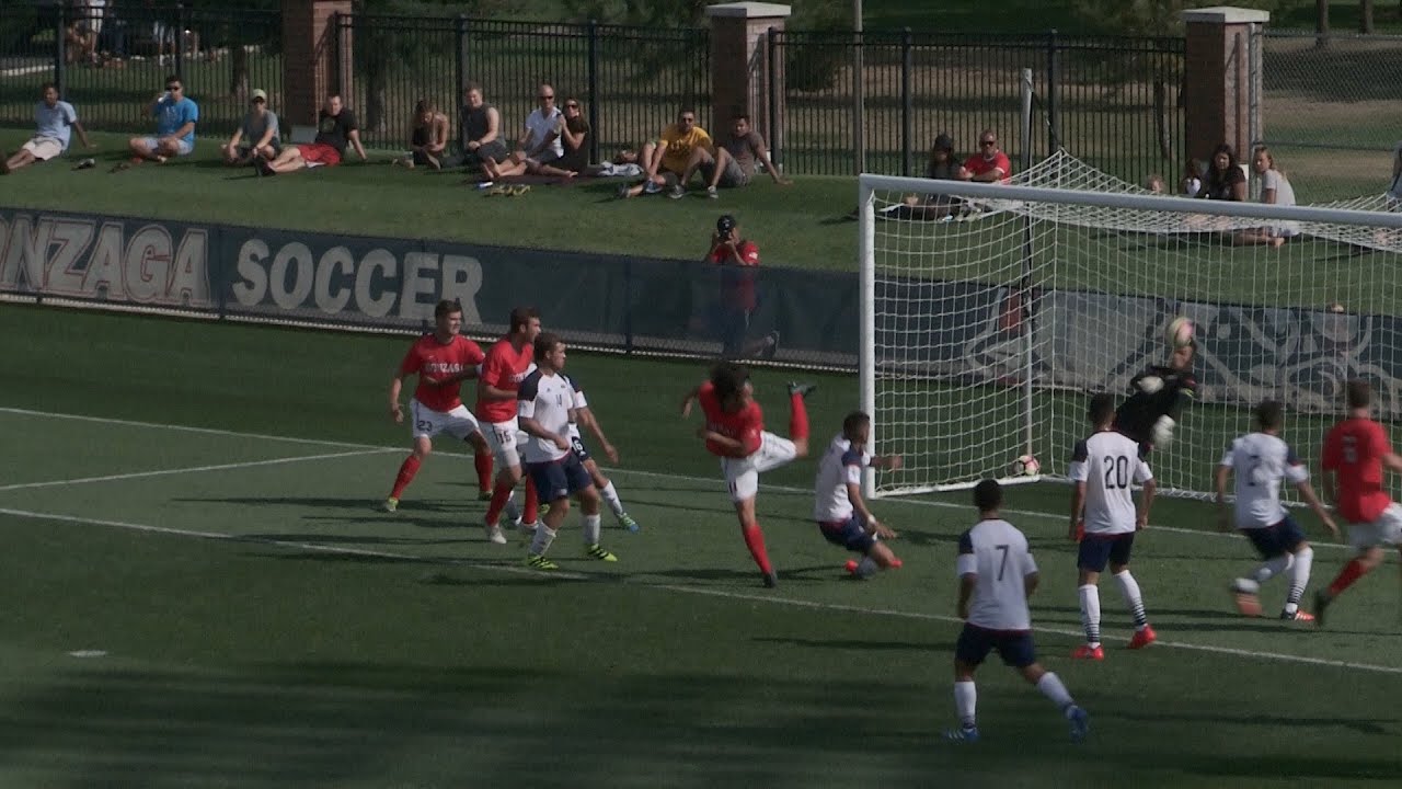 Highlights - Gonzaga Men's Soccer vs UIC - August 28, 2016 - YouTube