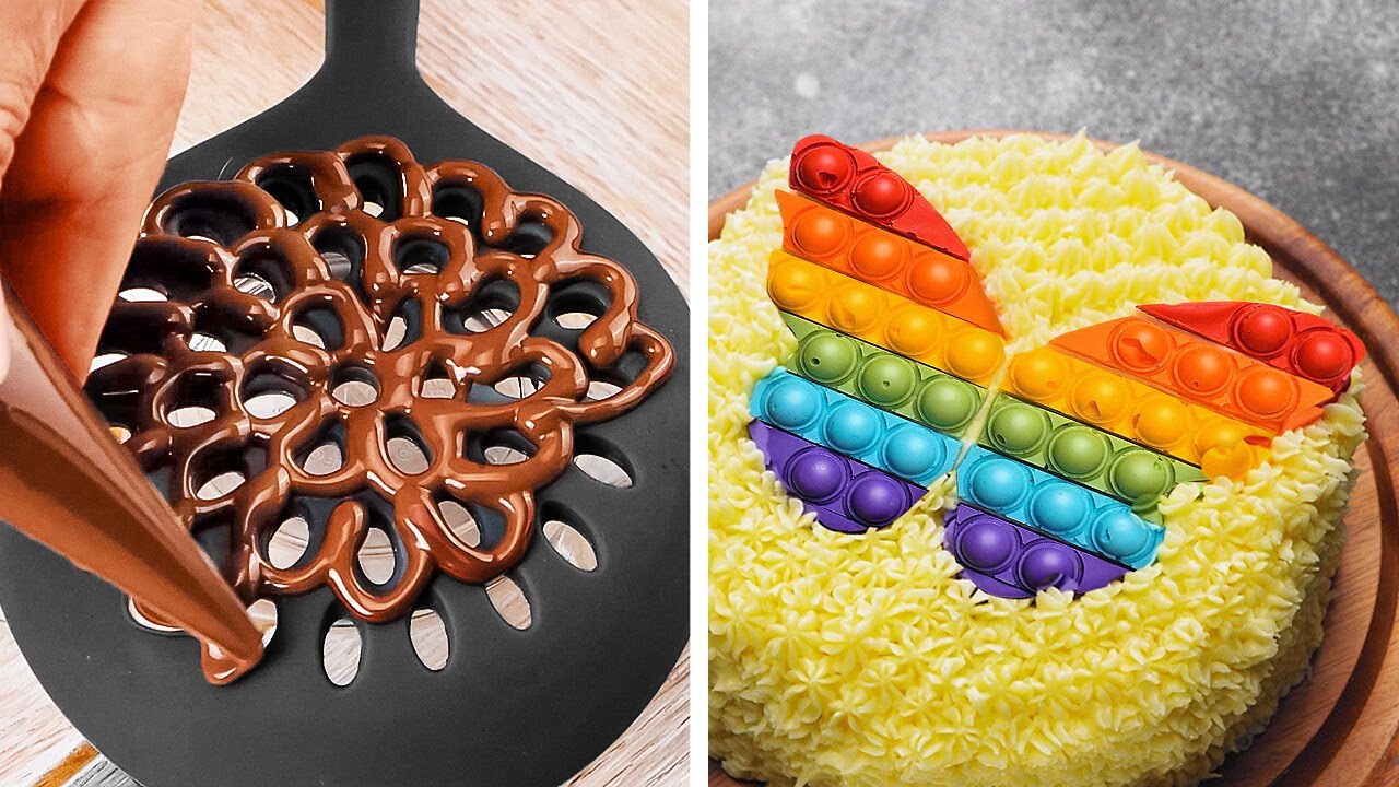 DECORATE Your Desserts with THESE Amazing Figures! - YouTube