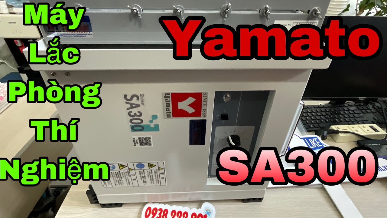 Máy Lắc Phòng Thí Nghiệm ( Dọc và Ngang) SA300 Yamato Nhật Bản - YouTube
