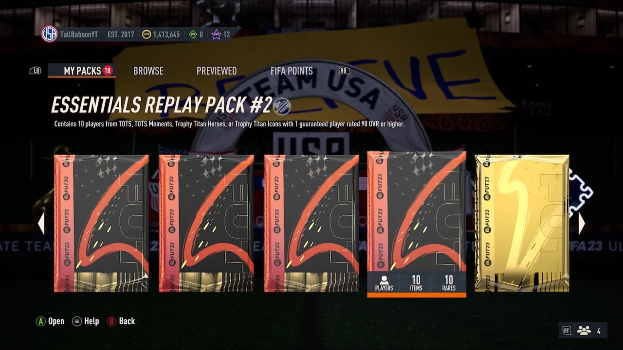 Opening a 10x TOTS or Trophy Titans Pack! - YouTube