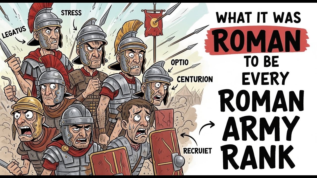 What It Was Like to Be Every Roman Army Rank - YouTube