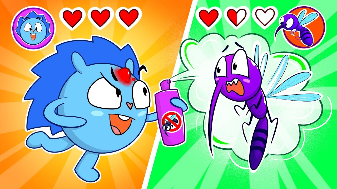 It Itches Story 😿 | Funniest Cartoon For Kids By 4 Friends 😻 - YouTube