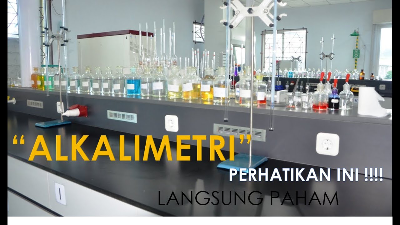 TITRASI ALKALIMETRI (ALKALIMETRIC TITRATION) - YouTube