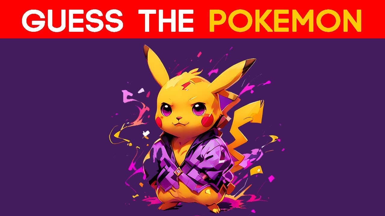 The Ultimate Pokémon Quiz - YouTube