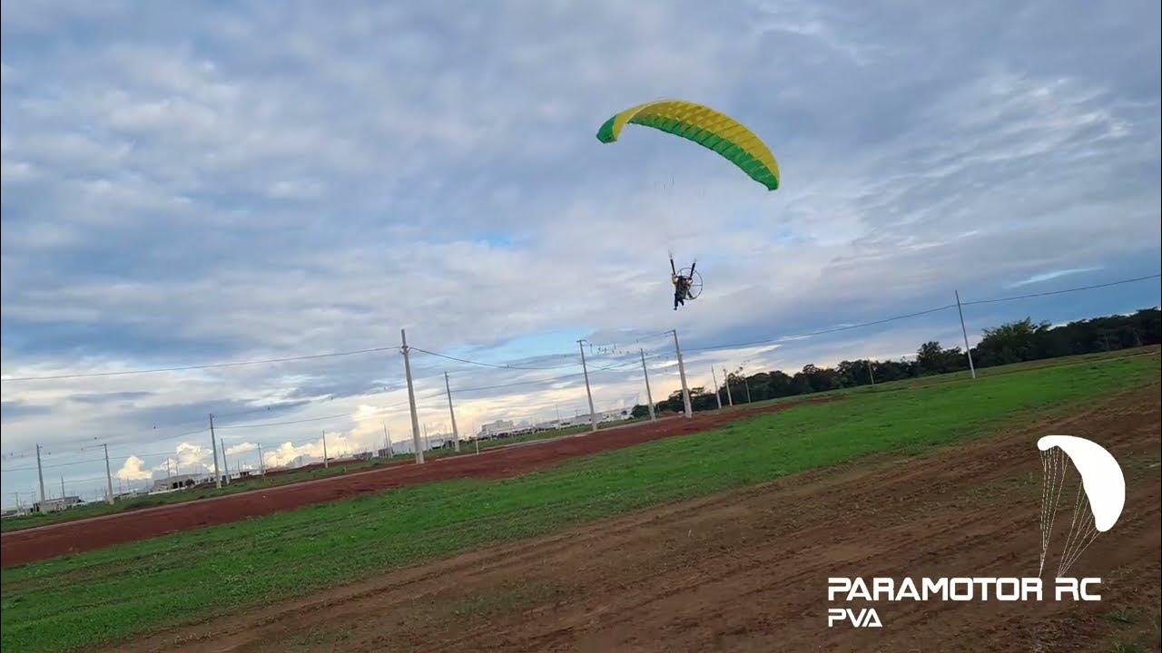 Paramotor-RC / Fly Well 2.36 / Tarde de Vento... - YouTube