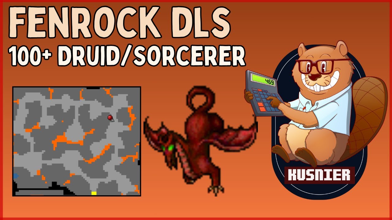 Fenrock Dragon Lords | 100+ Druid/Sorcerer | Tibia - YouTube