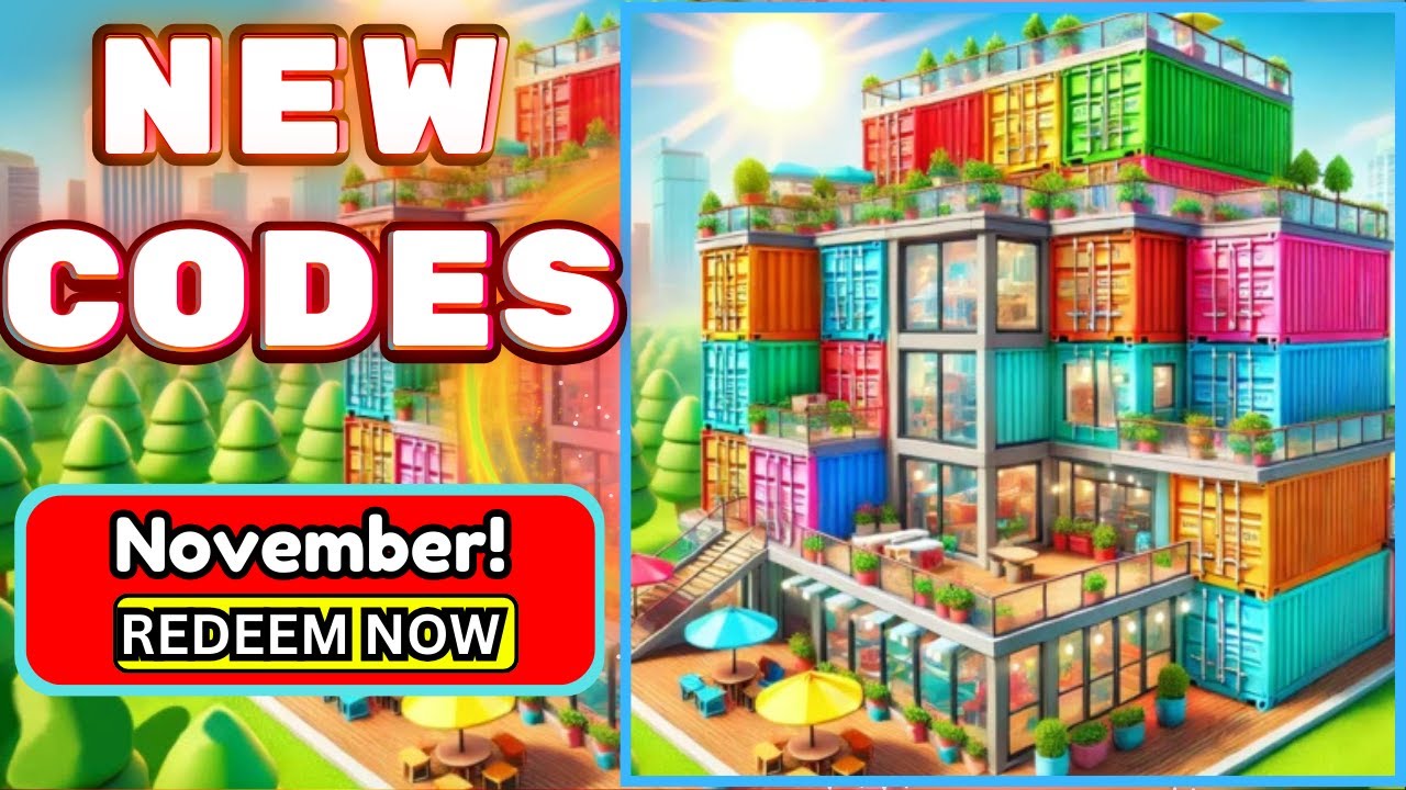 ⚠️New⚠️ ALL WORKING UPDATE CODES For Super Container House Tycoon ...