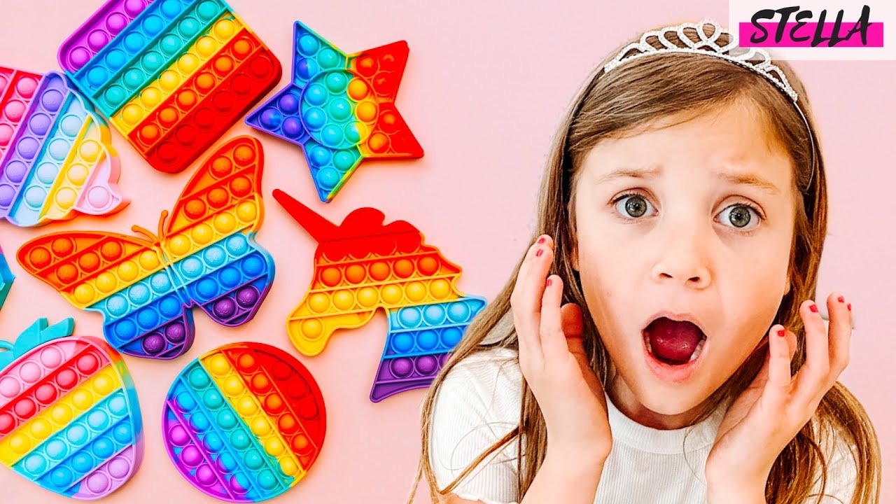 Pop It! Fidget Trading with my Brother!!! - YouTube