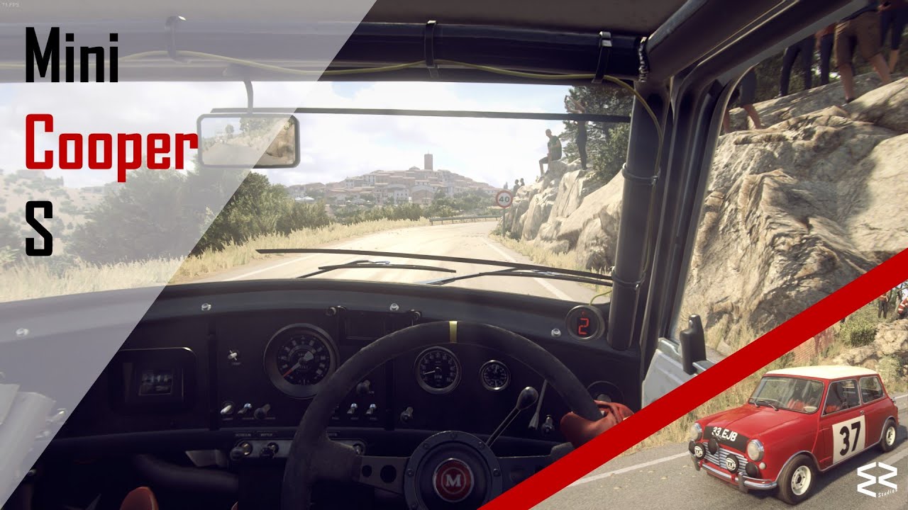 First Person Race in Mini Cooper S | Dirt Rally 2.0 | POV Gameplay | NW ...