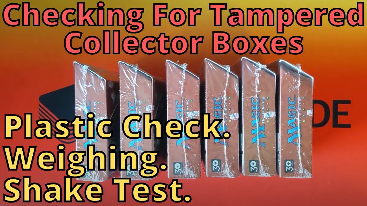 Checking for tampered or fake Magic boxes. - YouTube