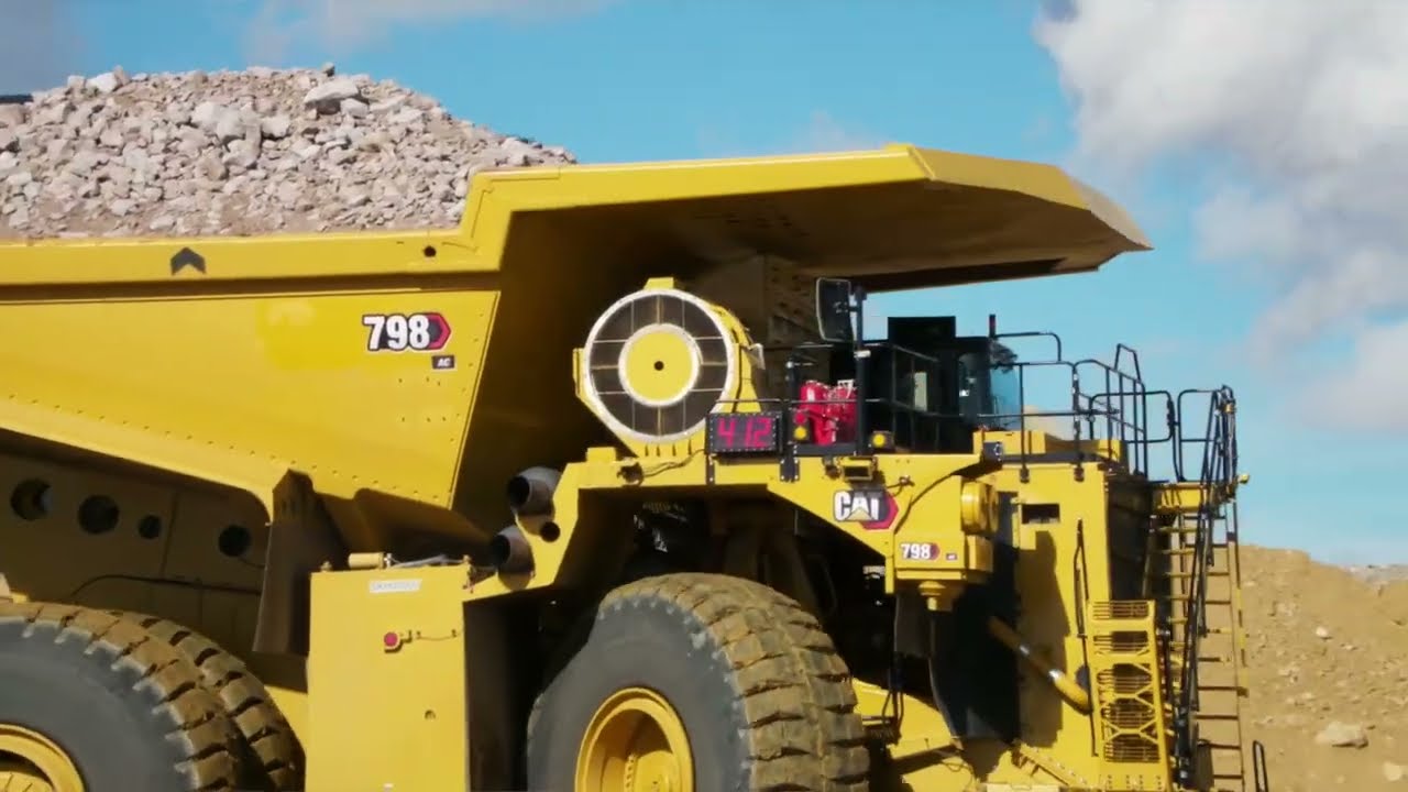 The Cat® 798 AC: It Pays to Haul More - YouTube
