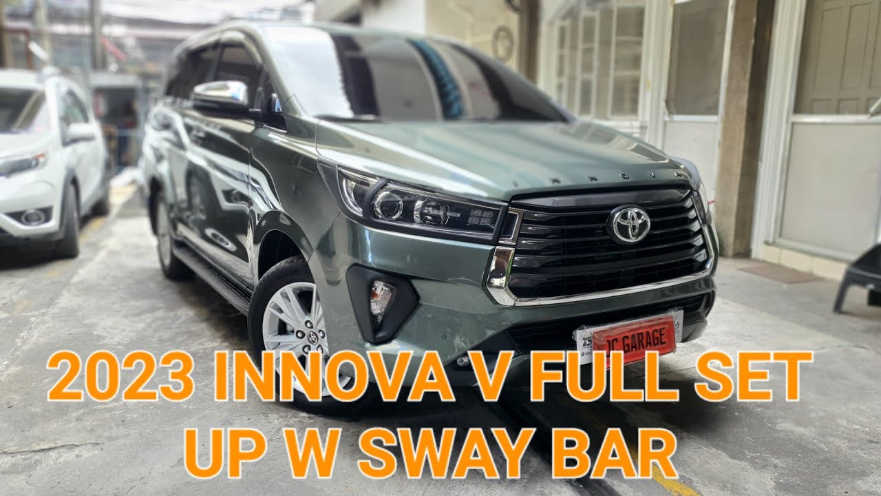 2023 INNOVA V FULL SET UP UPGRADE DEMO - YouTube