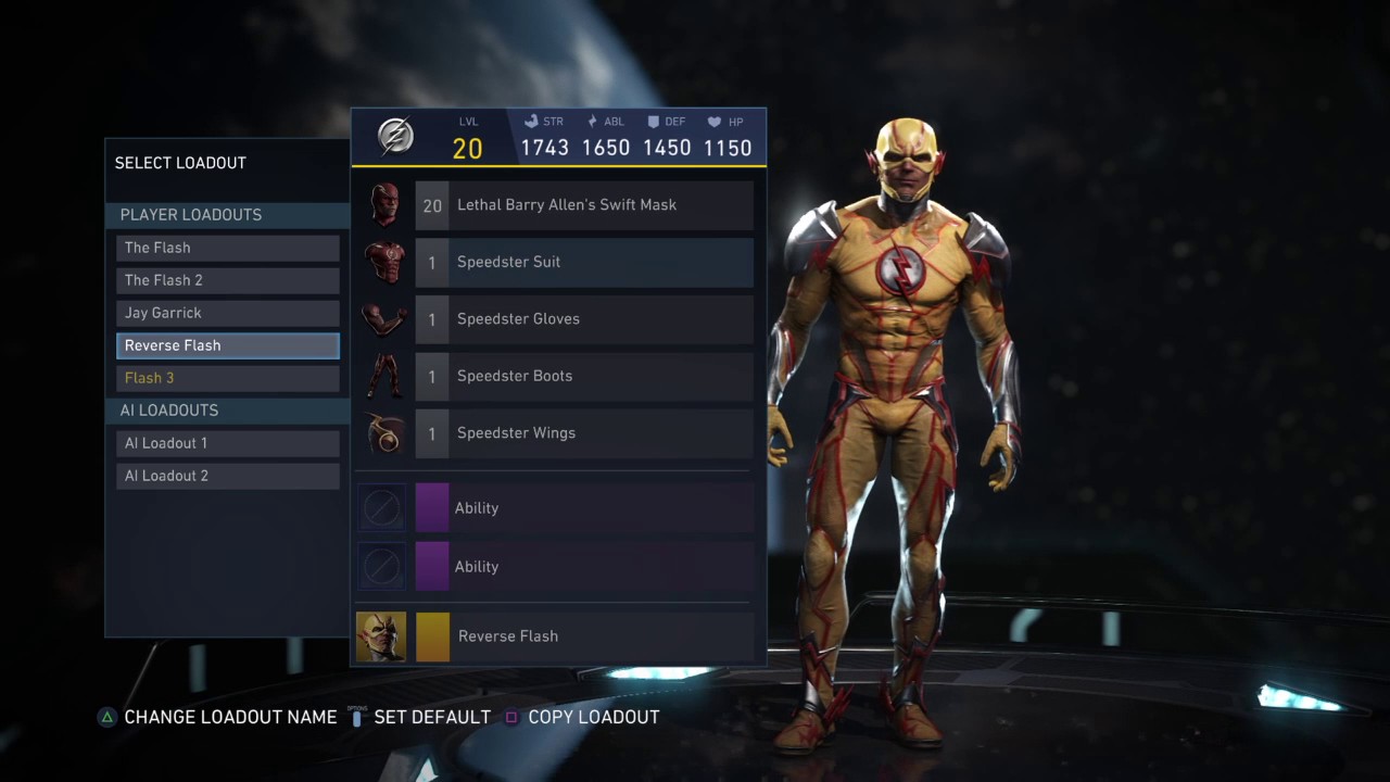 Injustice 2_Level 20 Flash Gear - YouTube