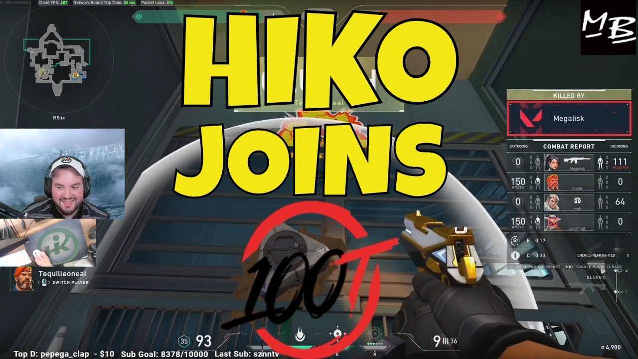 Hiko Joins 100 Thieves | Best Valorant Moments #8 - YouTube