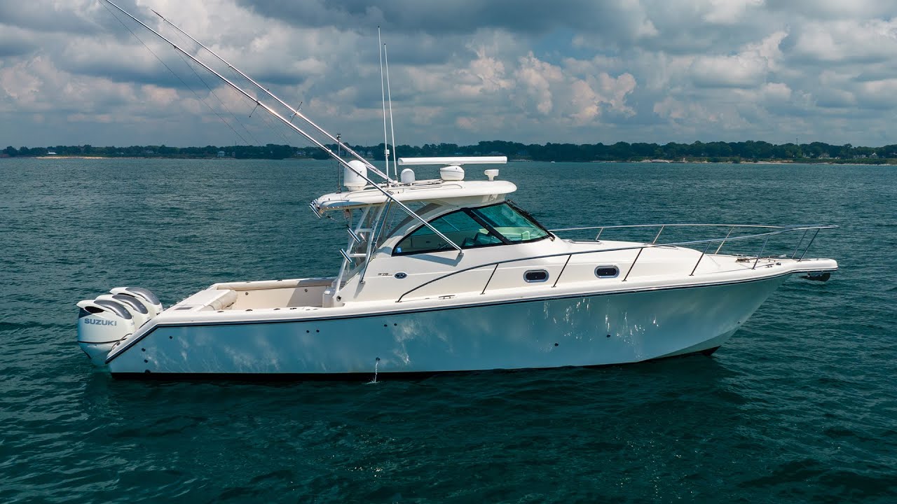 (SOLD) 2010 Pursuit OS 375 Offshore - YouTube