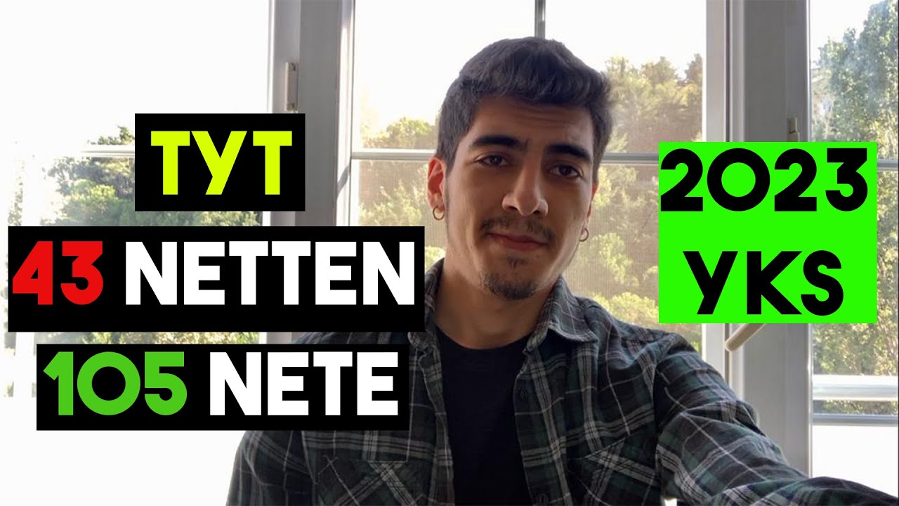 43 NETTEN 105 NETE NASIL ÇIKTIM?/ TYT'DE NETLER NASIL ARTAR?/NET ...