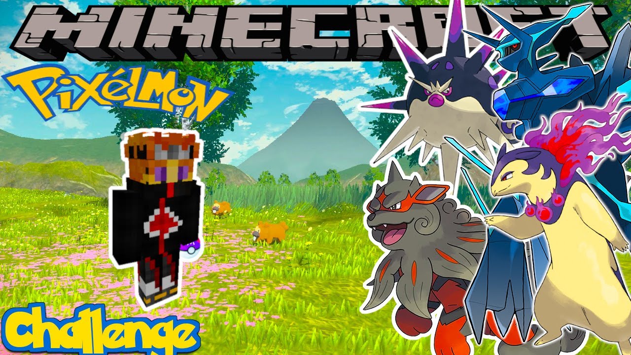 MINECRAFT PIXELMON POKEDEX CHALLENGE - YouTube
