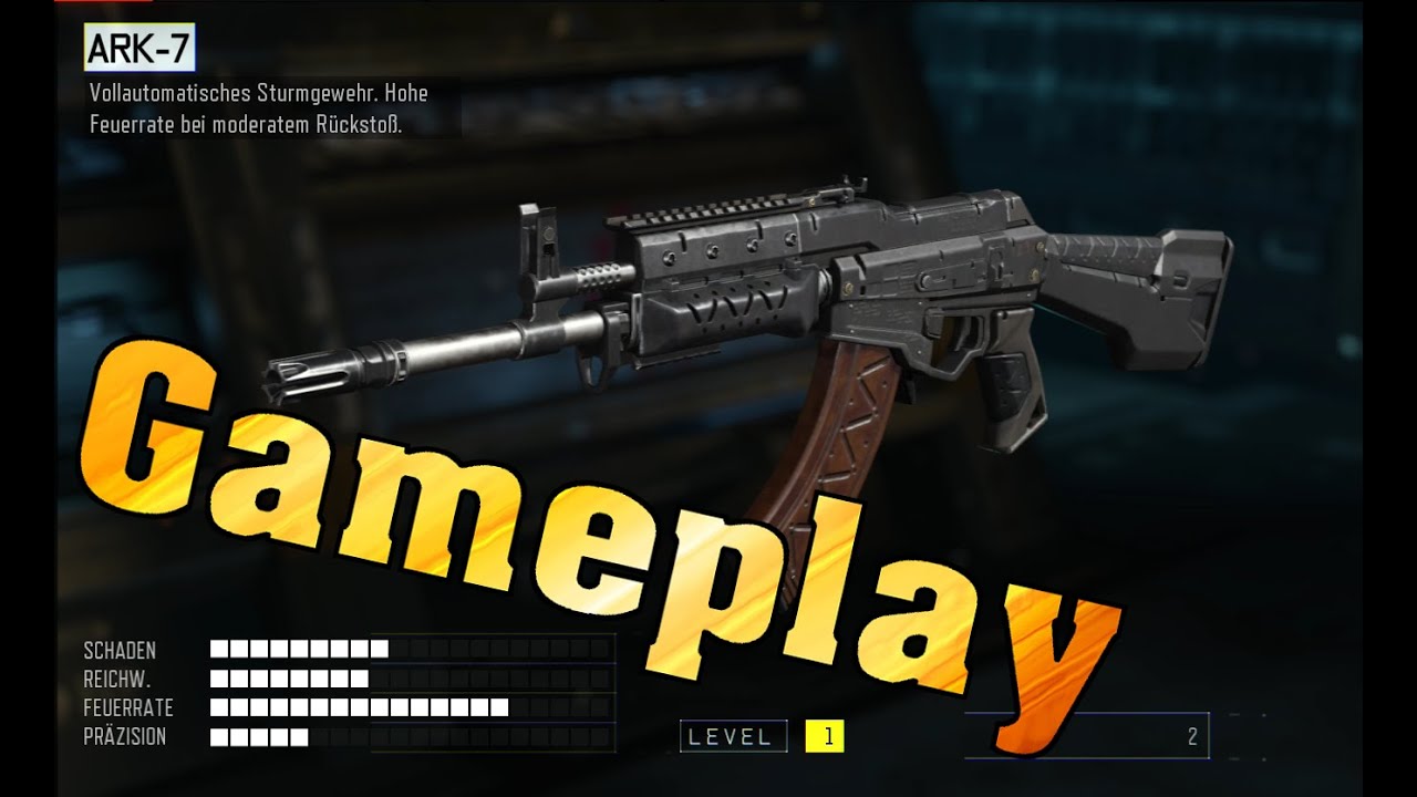 CoD BO3: ARK-7 Gameplay - YouTube