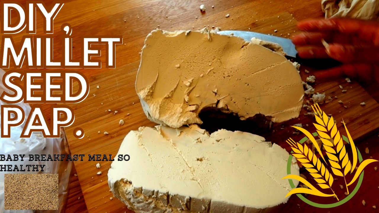 How to make a Traditional custard(PAP)AKAMU Using MILLET-SEED for you ...