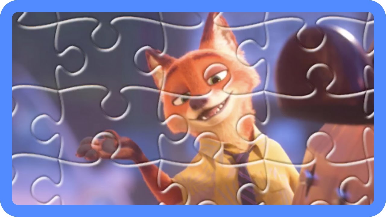 Zootopia Jigsaw Puzzle Finger Family Nursery Rhyme - Zootopia Games ...