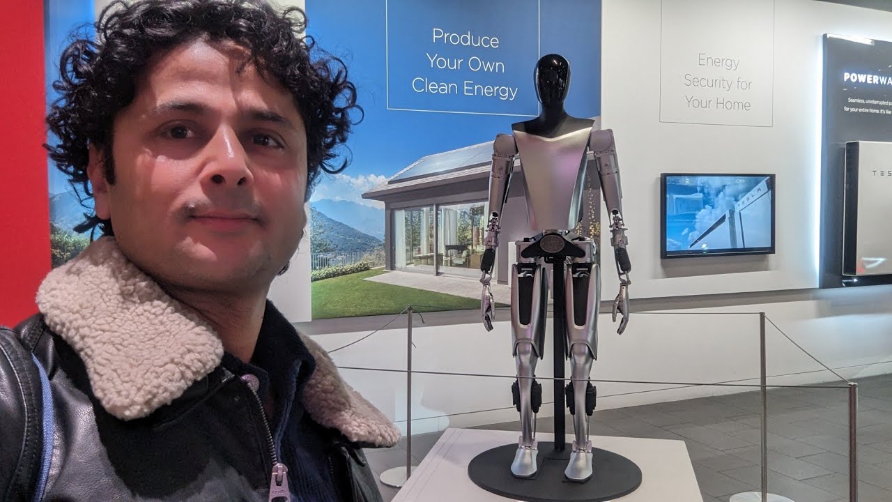 Toronto vlogs| Future Tesla Robot, Tesla new car lunch at Sherway ...