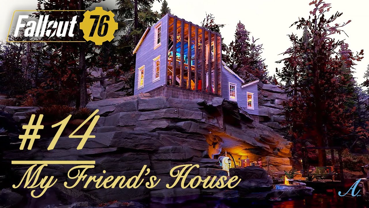 Fallout 76 camp build - Contemporary acid deposit lake house camp build ...
