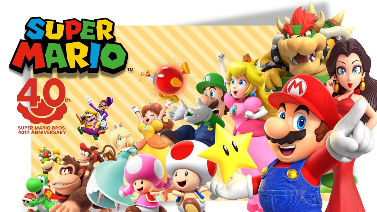 Breaking Through! - Super Mario 40th anniversary montage - YouTube