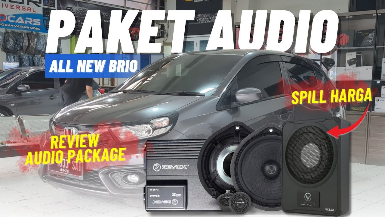 ALL NEW BRIO UPGRADE AUDIO‼️SIMPLE TAPI BASS LEBIH TEBAL&TREBLE LEBIH ...