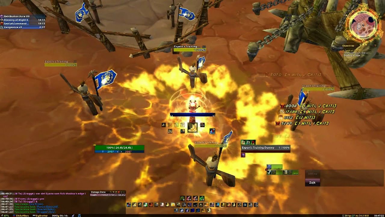 Paladin T10 2piece bonus - YouTube