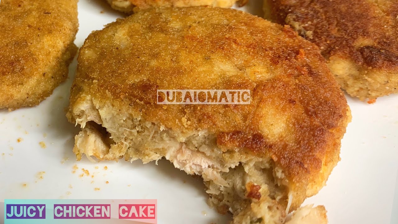 Chicken Patties | Easy Chicken Cakes - YouTube