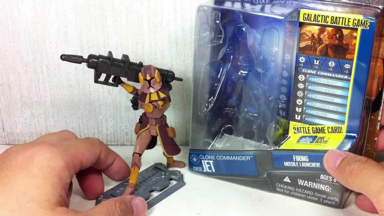 Star Wars Clone Wars Clone Commander Jet - YouTube