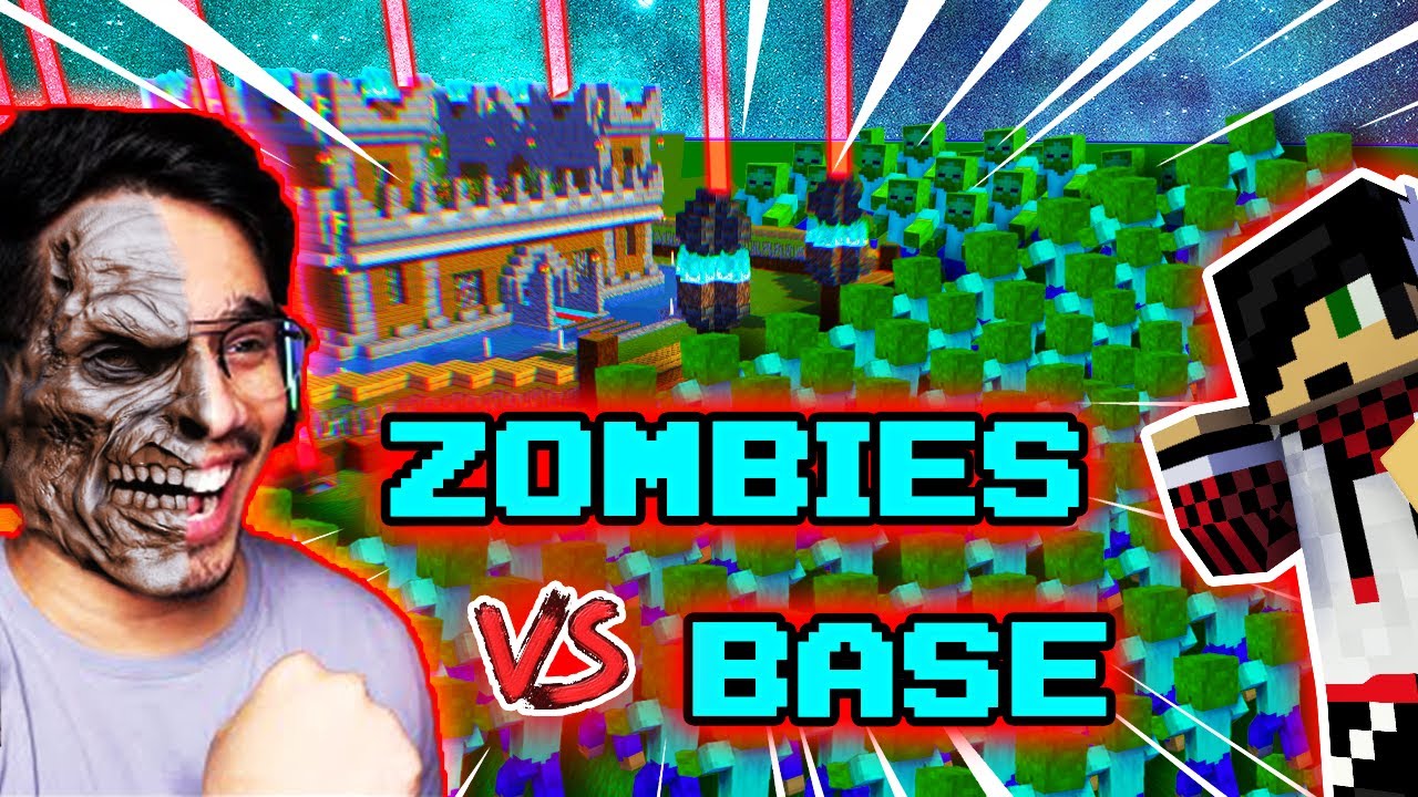 1000 Zombies Vs Best Defence Base in Minecraft..🤯🤯| Steve vlogs #1 - YouTube