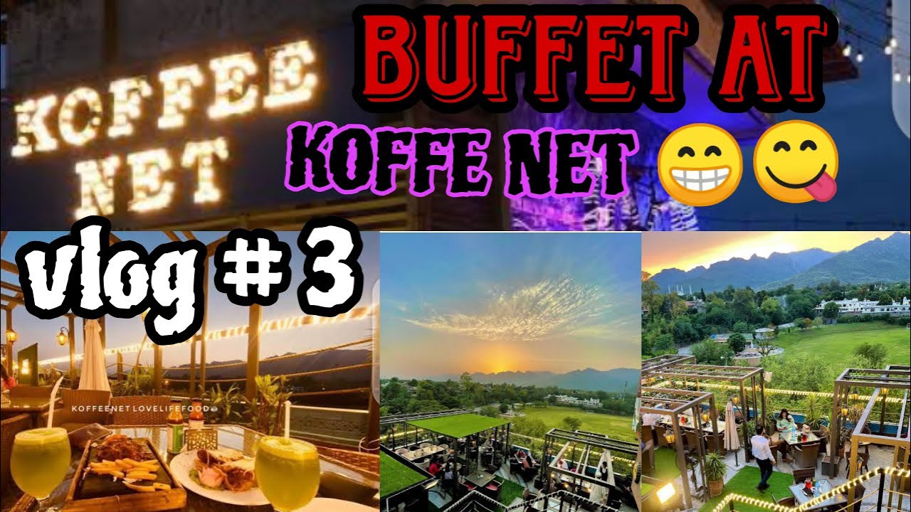 Koffee net | hi tea buffet| bohot maza aya ️ - YouTube