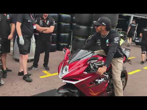 MV Augusta x Lewis Hamilton: secret date in Monaco