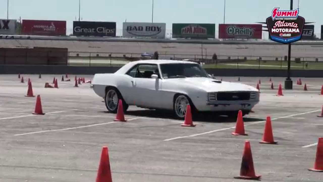 Autocross Ride Along at Summit Racing Equipment Atlanta Motorama - YouTube